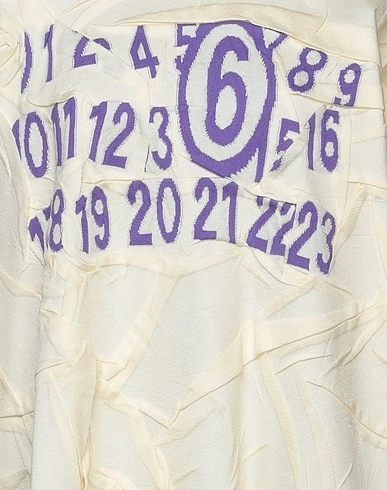 MAISON MARGIELA Two-color Knitted Long-sleeved Top