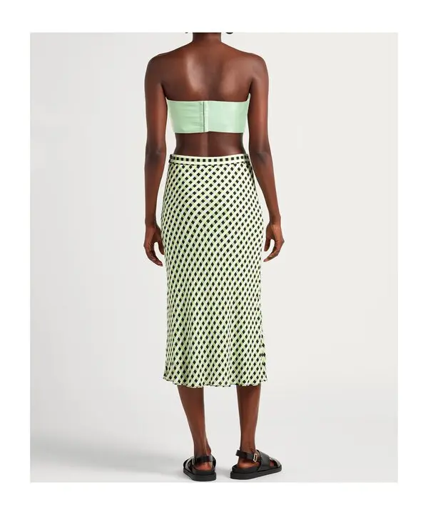 Farm Rio Sleeveless Strapless Tube Top