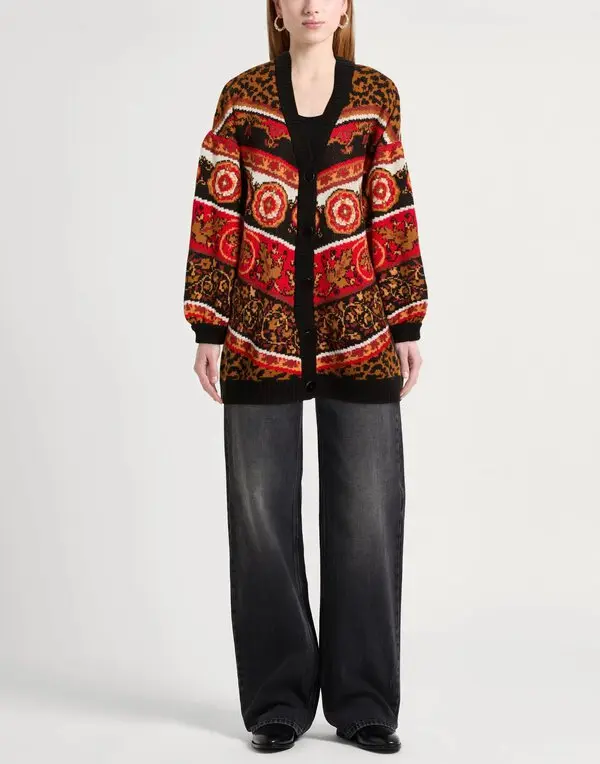 Farm Rio Jacquard-knit Cardigan