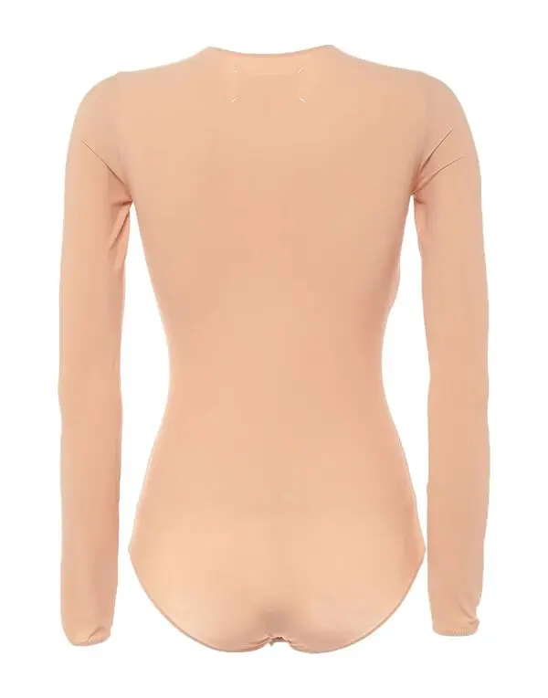 MAISON MARGIELA Solid Color Stretch Top