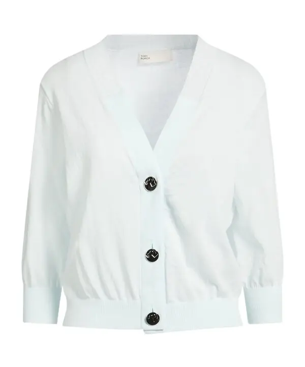 Tory Burch Solid Color Lightweight Knit Sweater