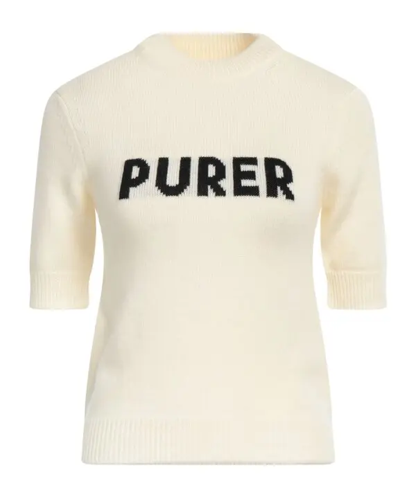 Sportmax Two-tone Lightweight Knit Short-sleeve Top