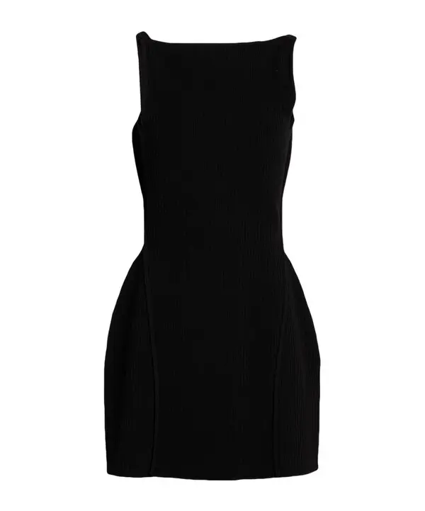 Sportmax Slim-fit Sleeveless Dress - Black
