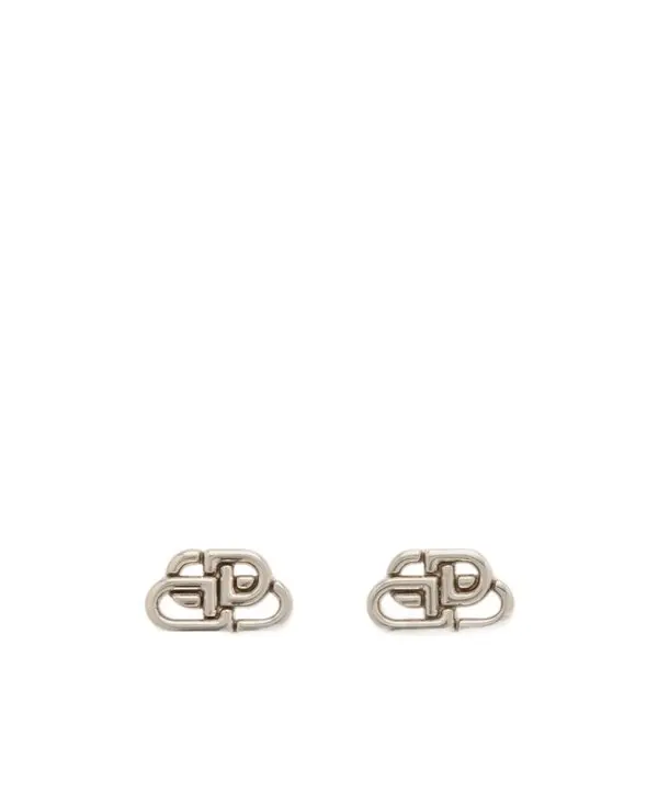 Balenciaga Logo Earrings - Yellow