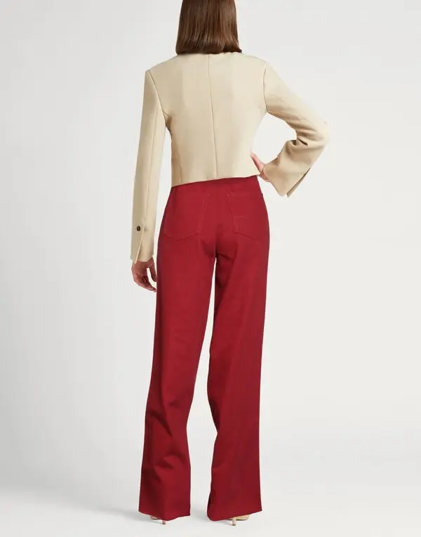 Max Mara High-waisted Wide-leg Gabardine Trousers