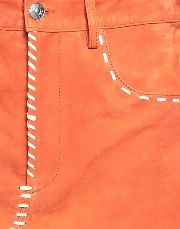 Marni Suede Flared Skirt With Appliqués