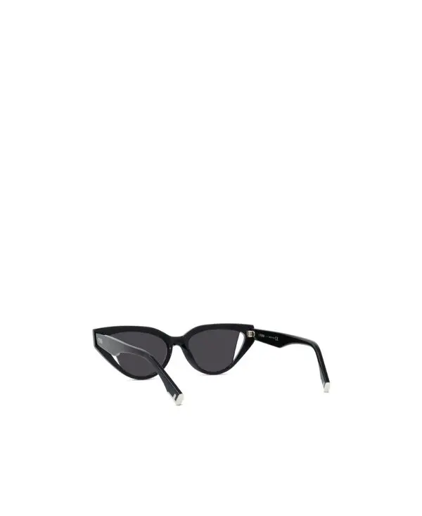 Fendi Black Cat Eye Frame Sunglasses