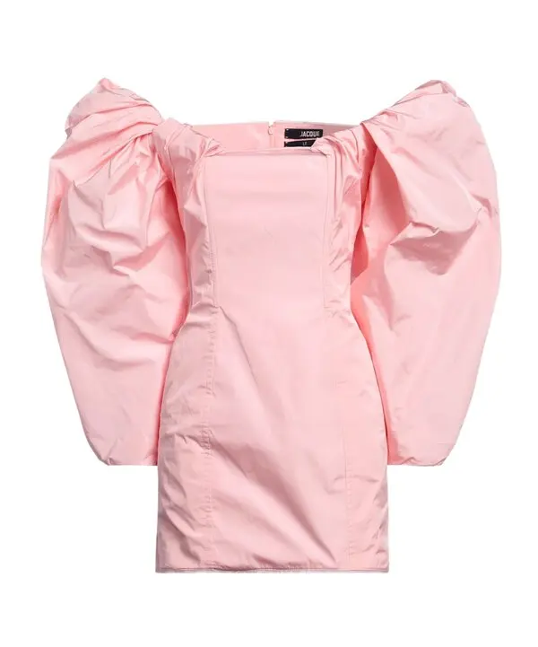 Jacquemus Off-the-shoulder Puff Sleeve Dress