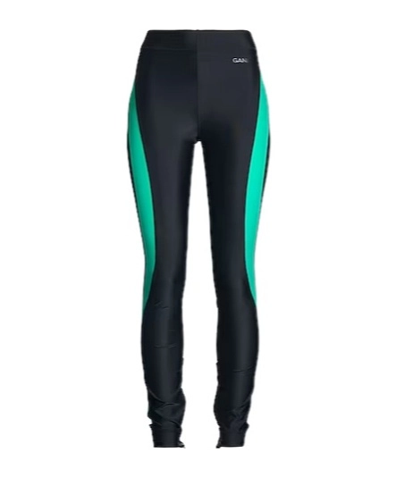 GANNI High-waisted Stretch Sports Pants