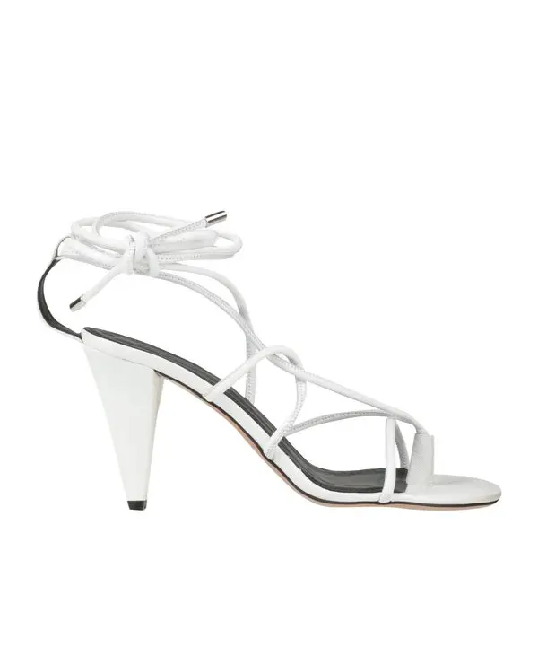 Isabel Marant Étoile Genuine Leather Lace-up Sandals