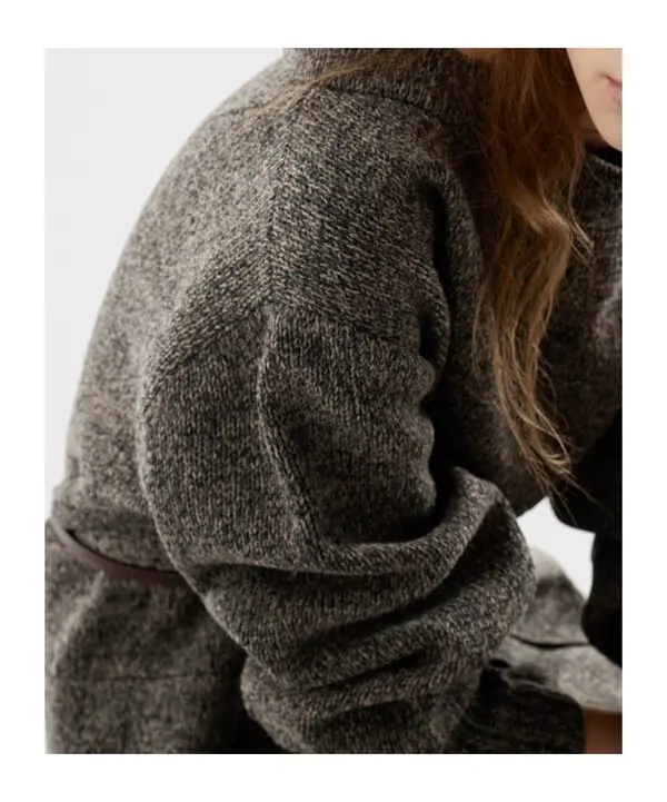 Prada Mouliné Wool Dress