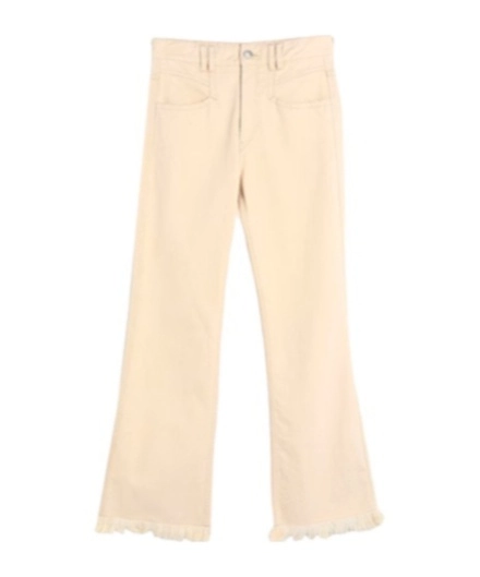 Isabel Marant Étoile Denim Trousers - Nude