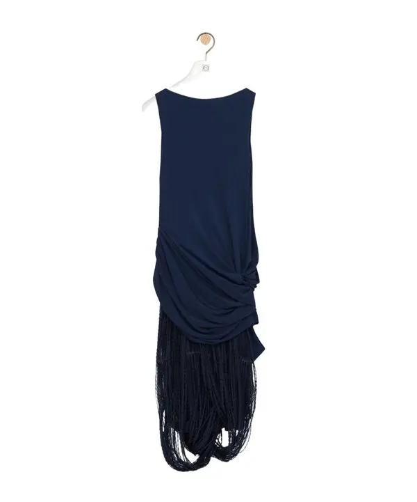 Loewe Embellished Dress In Viscose
