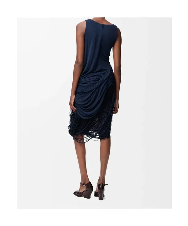 Loewe Embellished Dress In Viscose