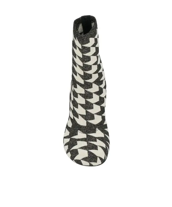 Marni Color-blocked Metallic Sock Ankle Boots