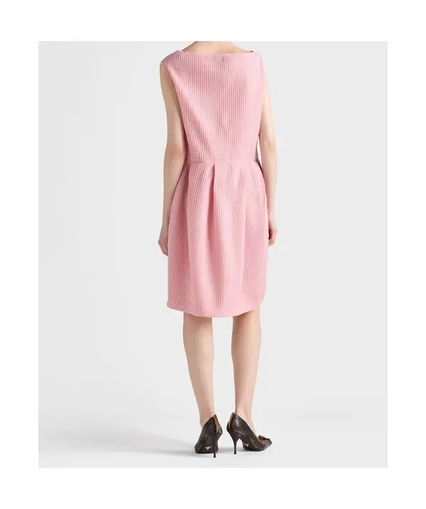 Prada Wool Knit Dress With Bow