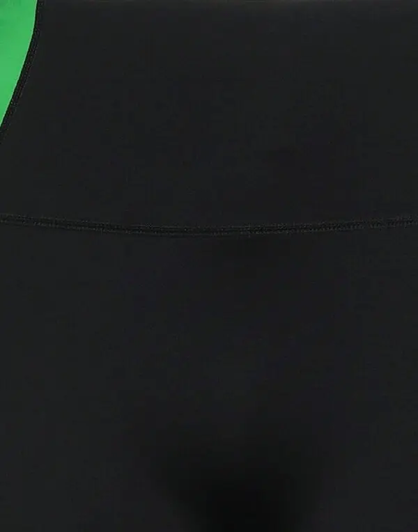 GANNI Two-tone Logo High-waisted Athletic Shorts