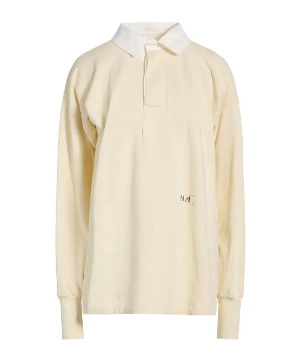 MAISON MARGIELA Plain Colour Polo Shirt