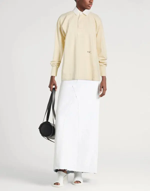 MAISON MARGIELA Plain Colour Polo Shirt