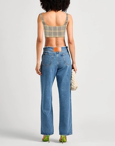 Marni Sleeveless Plaid Short Top
