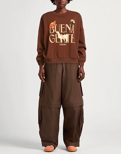 Farm Rio Printed Fleece Sweatshirt