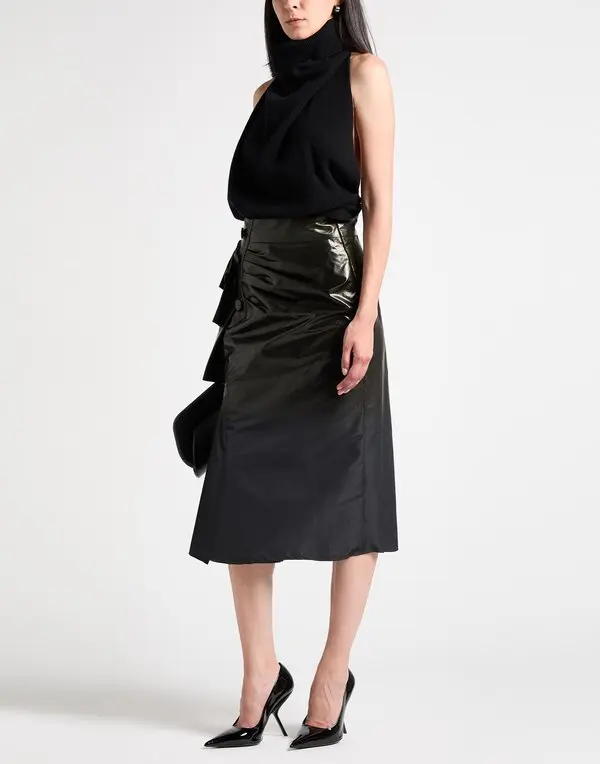 MAISON MARGIELA Color-block Ruffled Umbrella Skirt