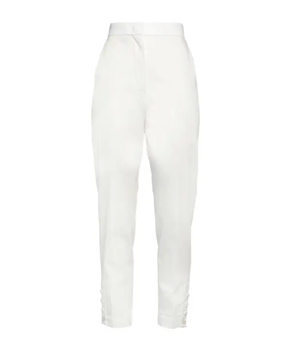 Max Mara Solid Color Stretch Pants