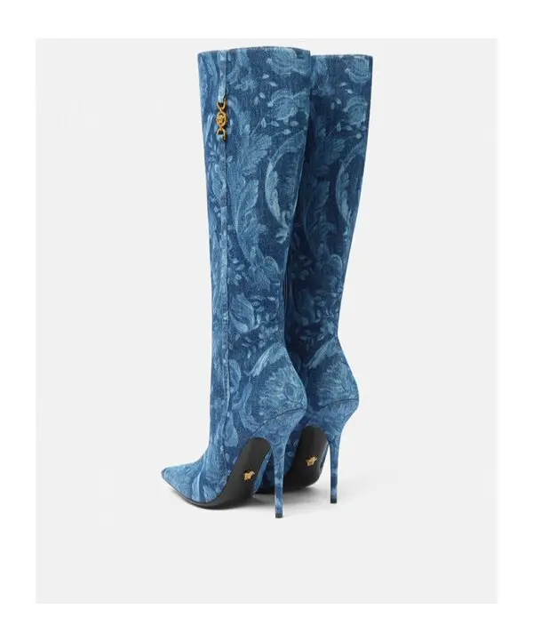 Versace Barocco Medusa '95 Knee-high Boots