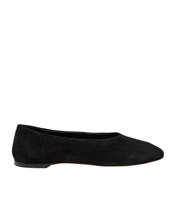 TOTEME Suede Ballet Flats