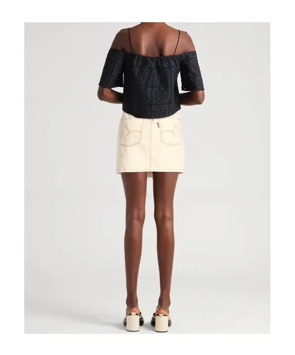 Farm Rio Button-down Skirt