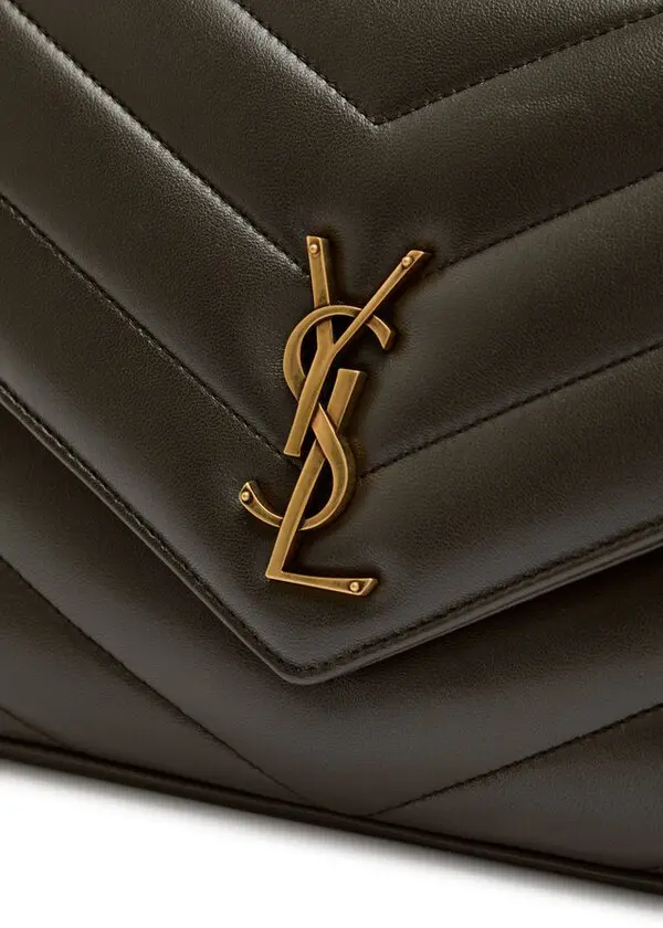 Saint Laurent Loulou Medium Quilted Leather Shoulder Bag