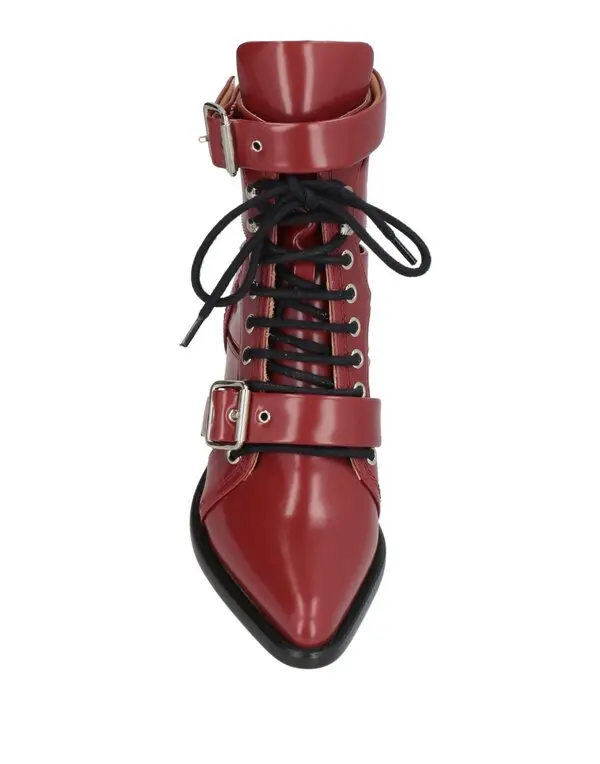 Chloé Smooth Leather Ankle Boots