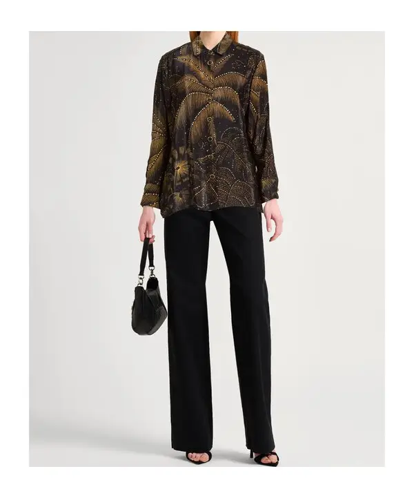 Farm Rio Long Sleeve Printed Shirt