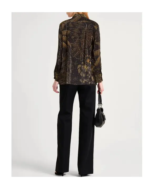 Farm Rio Long Sleeve Printed Shirt
