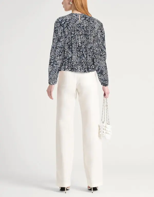 Isabel Marant Étoile Multicolor Ruffled Long Sleeve Top