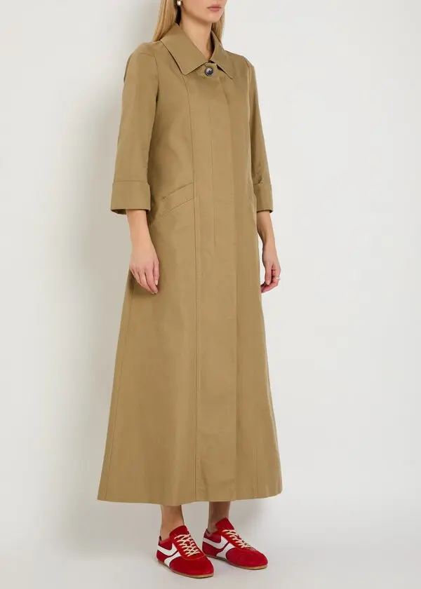 Dries Van Noten Cotton Trench Coat