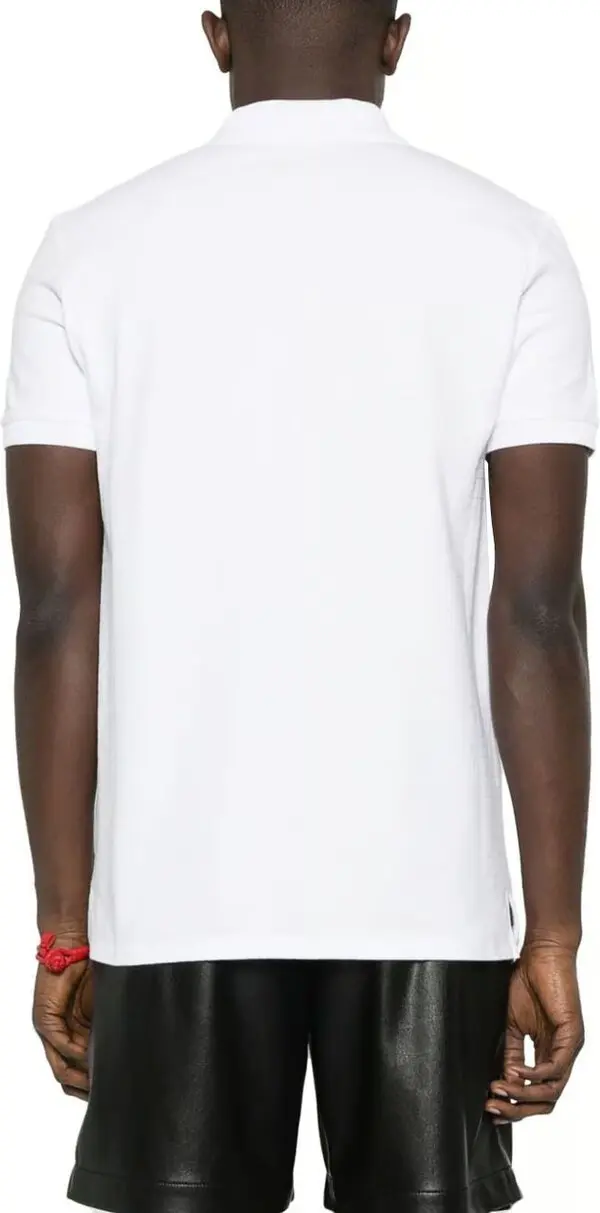 Balmain Monogram-patterned Polo Shirt