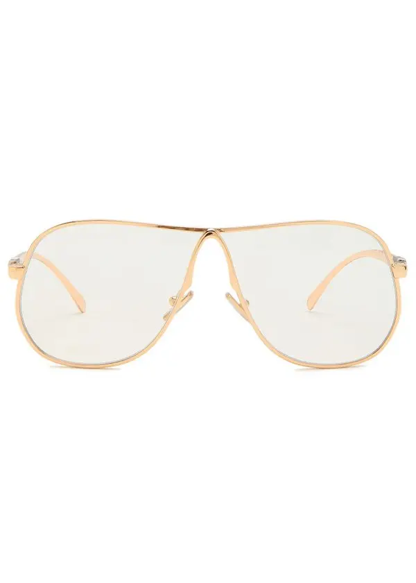 Miu Miu Aviator-style Optical Glasses
