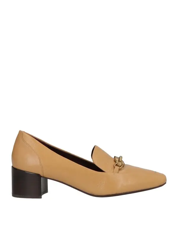 Tory Burch Square-toe Loafers With Embellishment