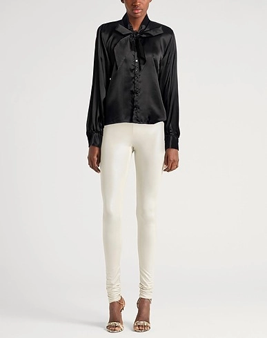 MAISON MARGIELA Solid-color Satin Shirt