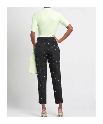 Isabel Marant Étoile Embellished Tapered Jeans