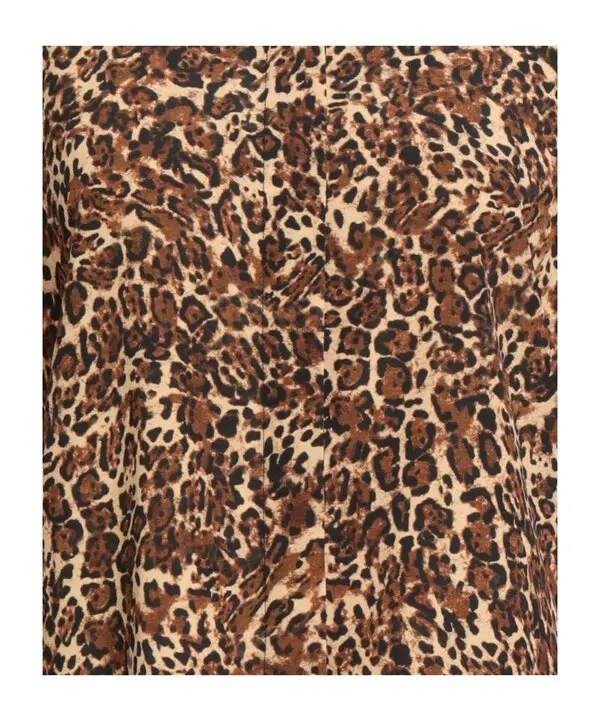 Isabel Marant Étoile Leopard Print Long Sleeve Shirt