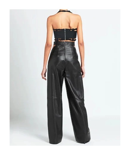 GANNI Halterneck Cropped Top