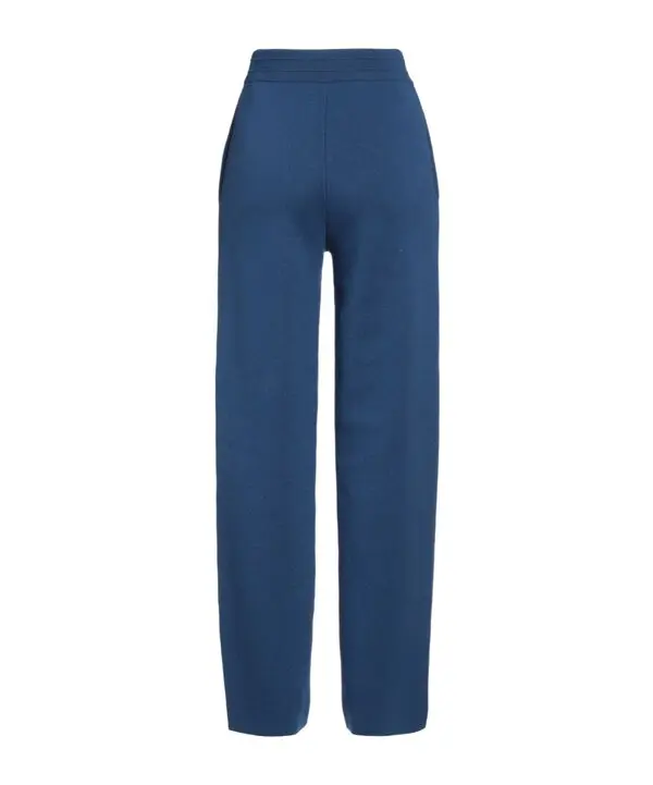 Burberry Loose Knit Wide-leg Trousers