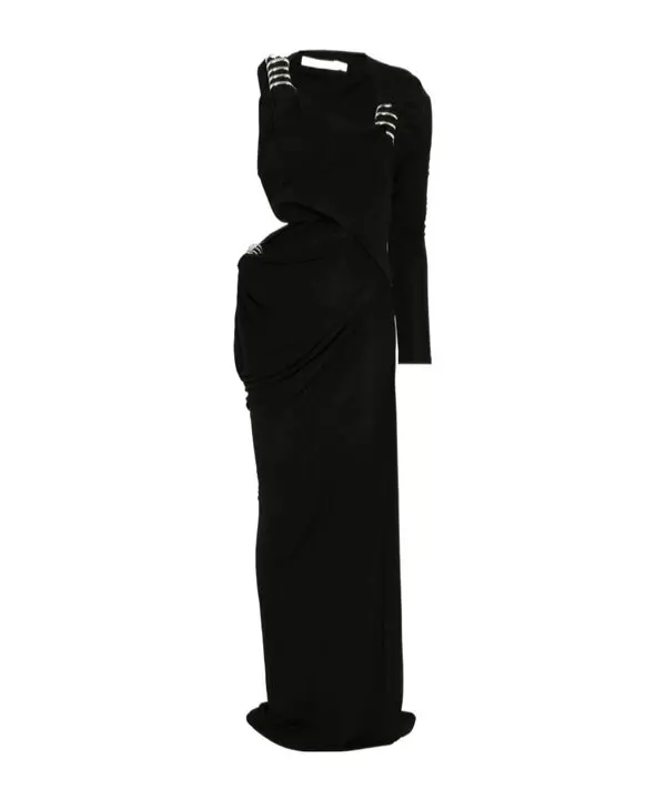 Christopher Esber Asymmetrical Torso Maxi Dress