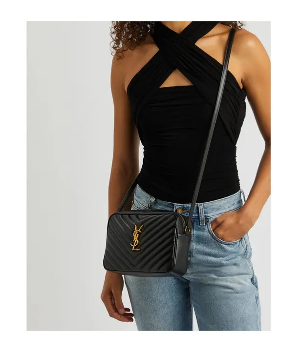 Saint Laurent Lou Quilted Leather Cross-body Bag