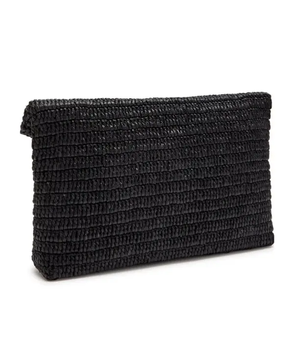 Saint Laurent Envelope Suede Pouch