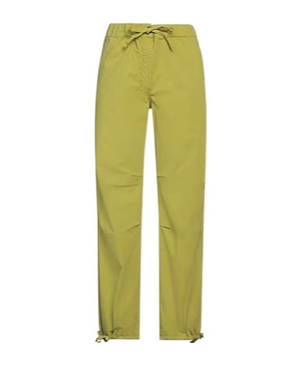 GANNI High Waisted Drawstring Hem Stretch Trousers