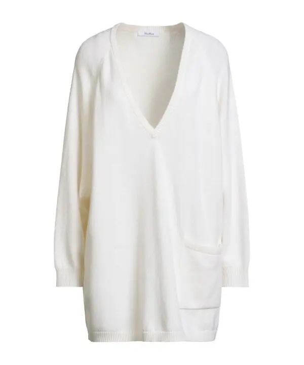 Max Mara Lightweight Knit Jumper - White