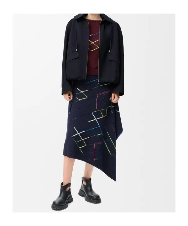 Loewe Long-sleeved Zip-up Jacket With Detachable Hood